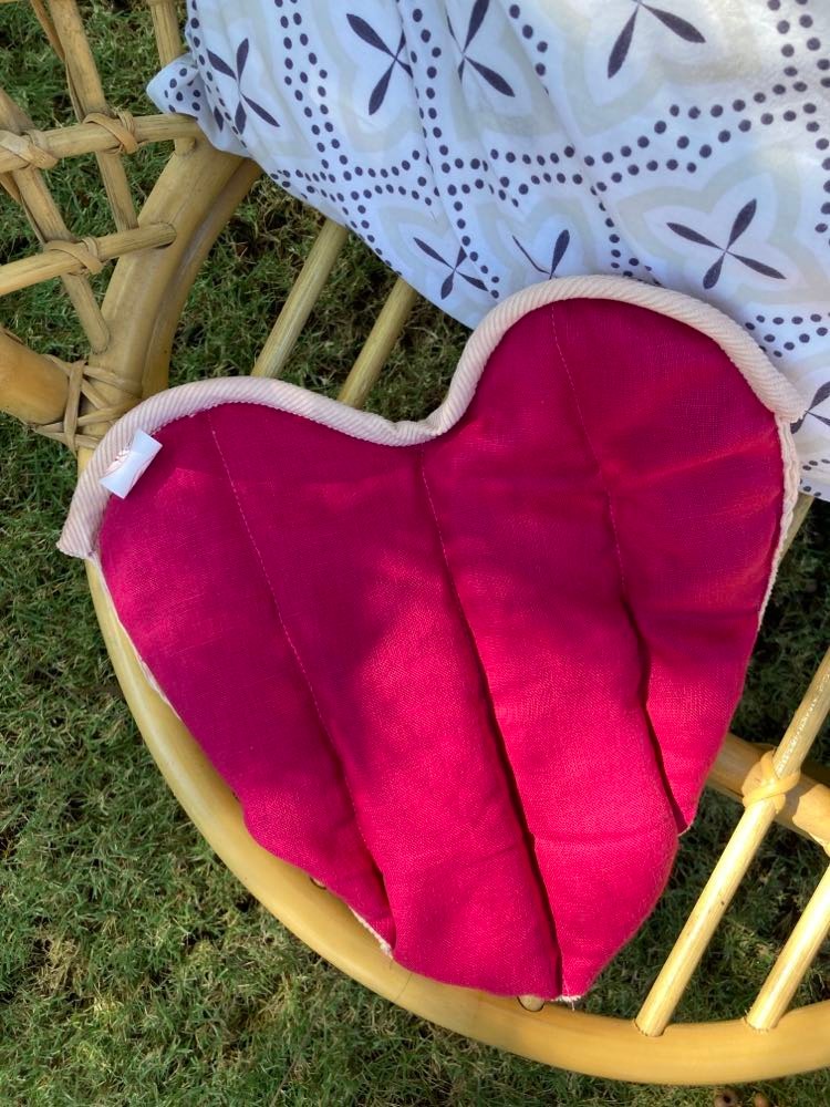 Heart Feet Warmer Wheat Pack | Carpendale Creative